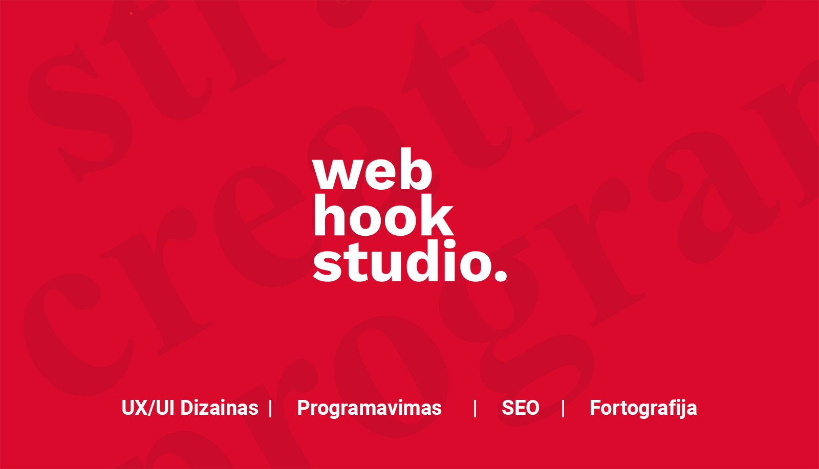 Web Hook Studio.